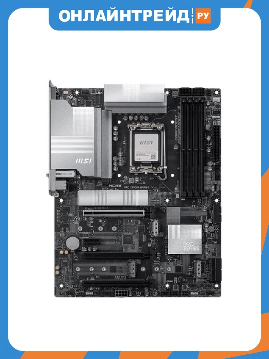 Материнская плата Msi PRO Z890-P WIFI6E (LGA1851, ATX)