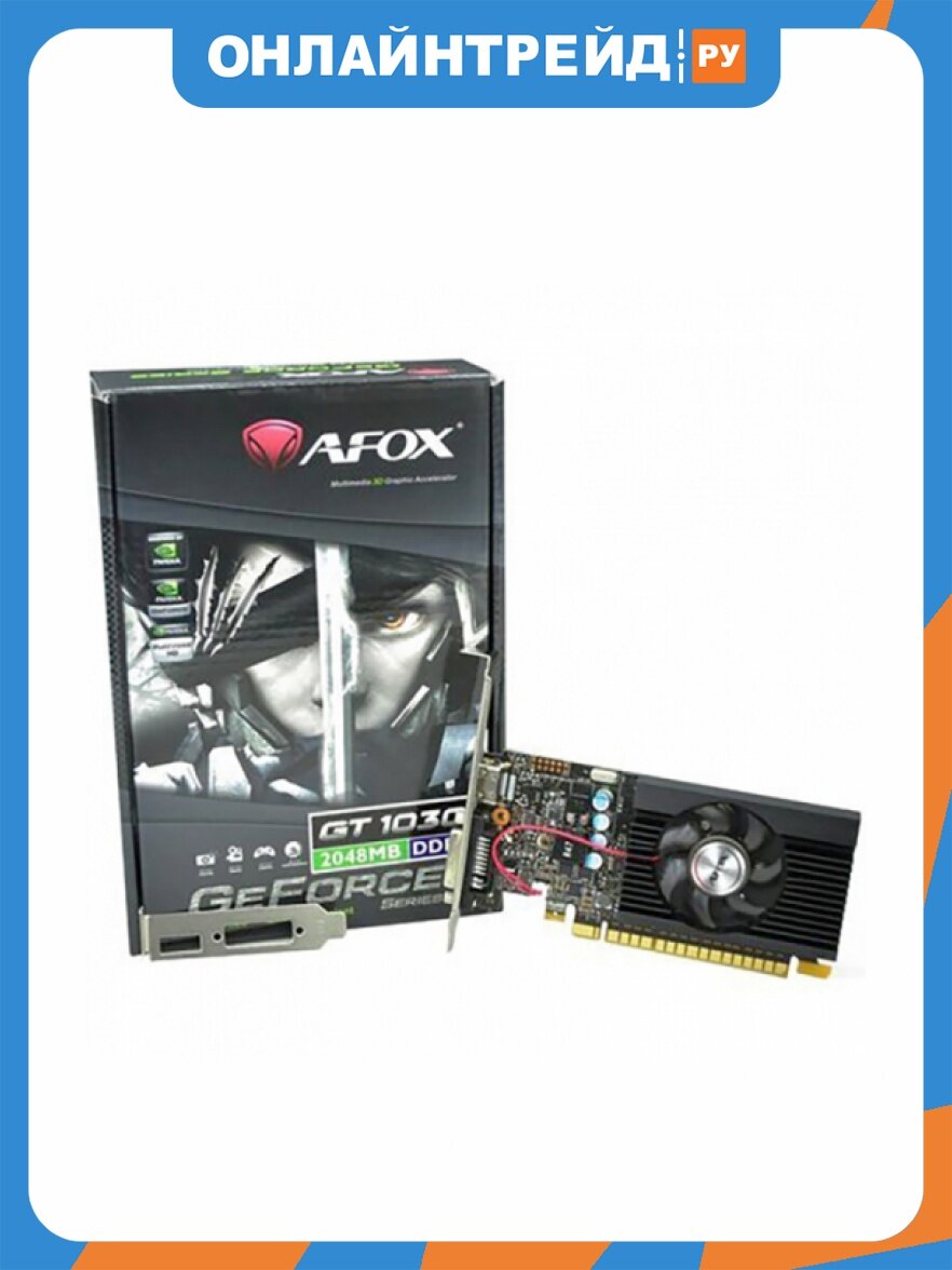 Видеокарта Afox GeForce GT 1030 V2 2G LP