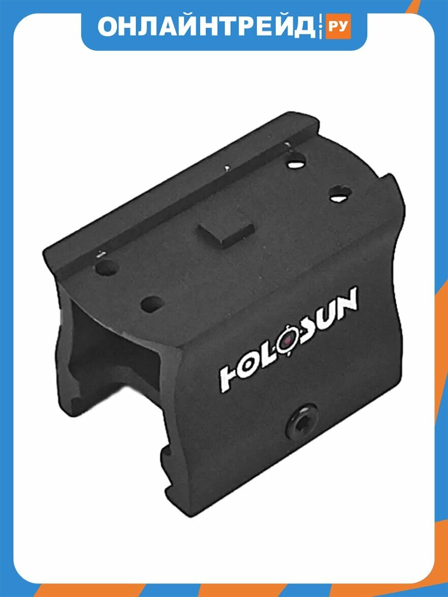 Кронштейн Holosun на Weaver/Picatinny, высокий ( h марки=1.63"/41.4мм) для /Aimpoint Micro (штатный для HS403GL)