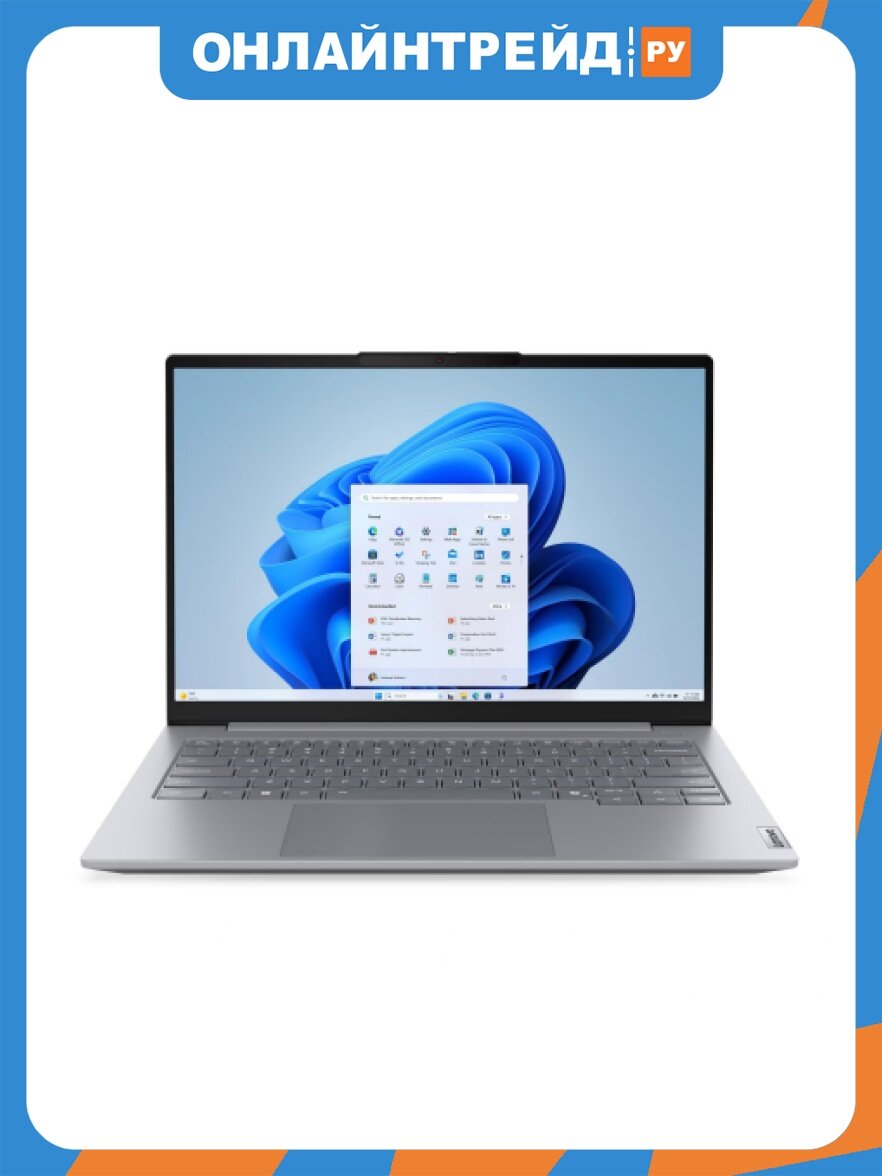 Ноутбук Lenovo ThinkBook 14 G8 IAL 14" WUXGA IPS 60Hz 300nits Ultra 7 255H(2.0ГГц), 32Гб DDR5, SSD 512Гб, Intel Arc 140T, CR(SD), Win11Pro, A