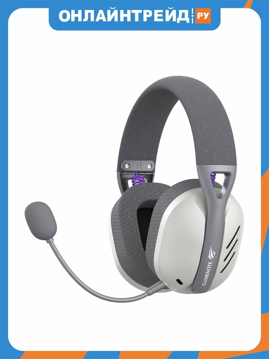 Игровые наушники Havit Fuxi-H3 беспроводные серый (Fuxi-H3Grey)