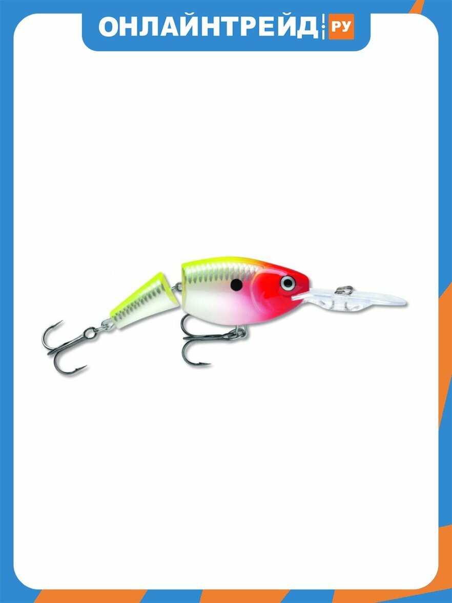 Воблер Rapala Jointed Shad Rap суспендер 2,1-4,5м, 7см 13гр, JSR07-CLN