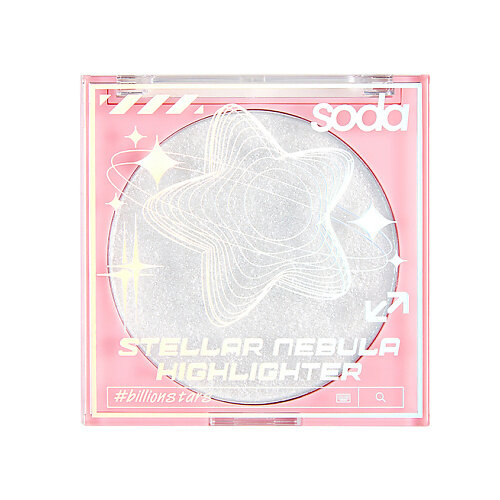 SODA Хайлайтер STELLAR NEBULA #billionstars, 8 г