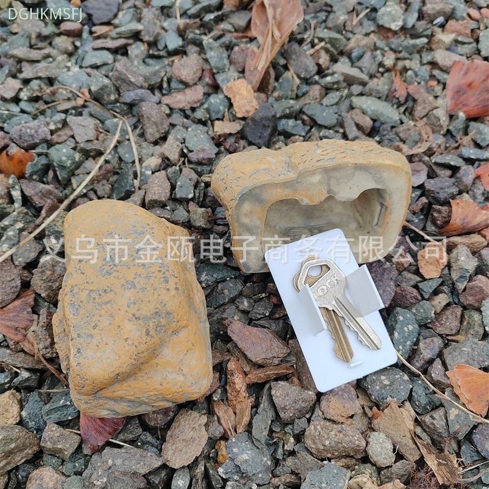 Фигура садовая, DAENERO, тайник камень для ключей, декоративный камень, фигурка для сада и двора