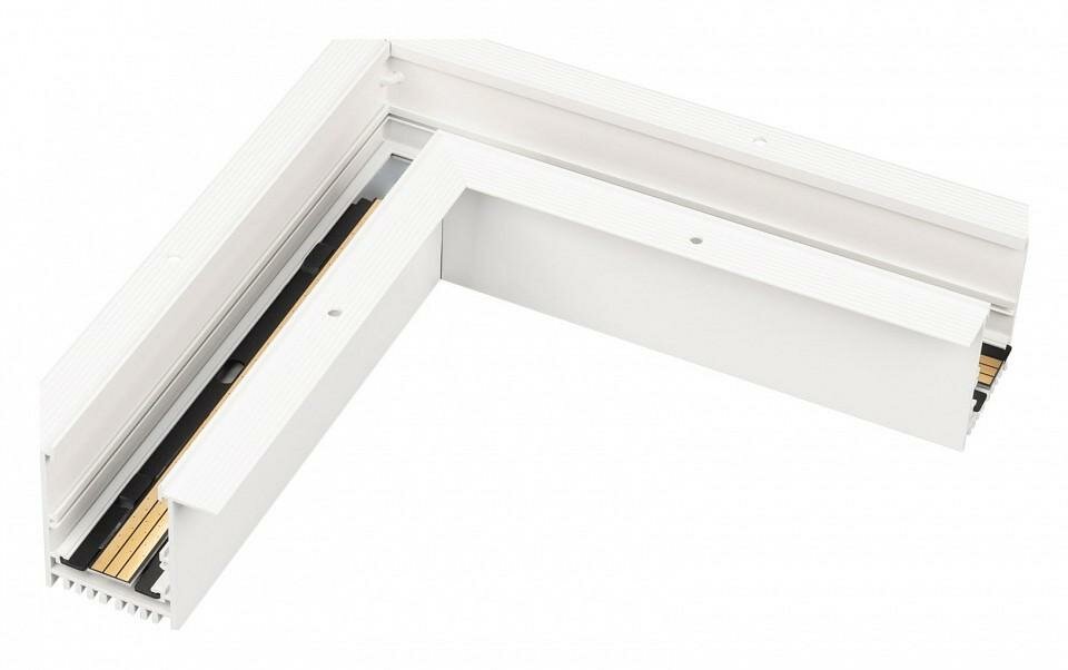 Соединитель угловой L-образный для треков встраиваемых Arlight MAG-45 026916(2) цвет арматуры Белый