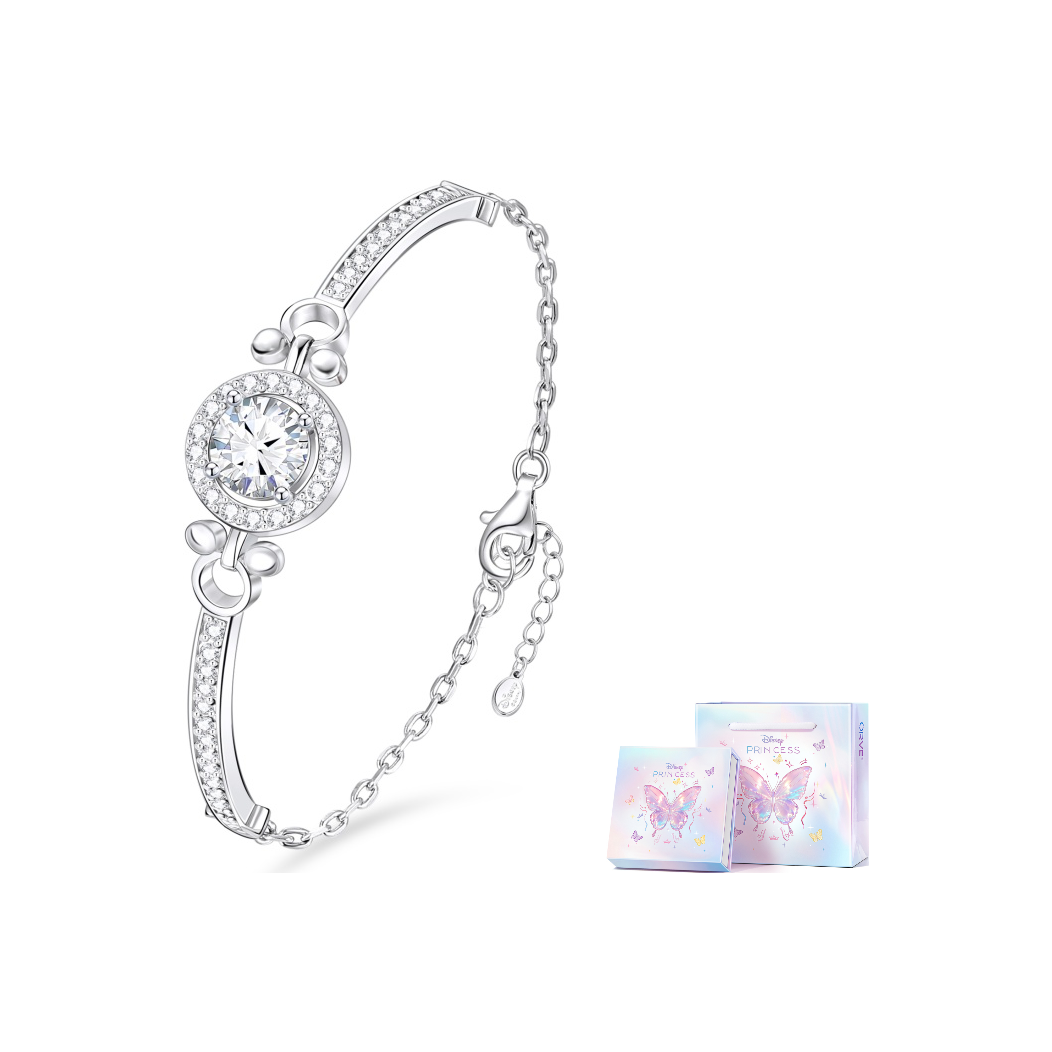 Браслет-бэнгл, Swarovski Zirconia