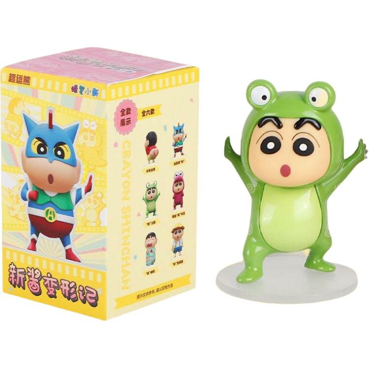 Фигурка-трансформер унисекс Chaodou Bear "Сумасшедший Крокодил" Синноске Нохара, New Transformation Story-New Frog