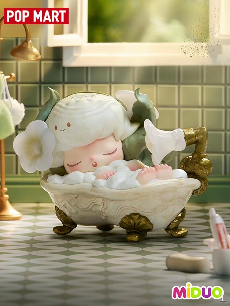 Коллекционная POP MART DIMOO The Missing Day Series Figures, Soaking in a Dream 1 шт