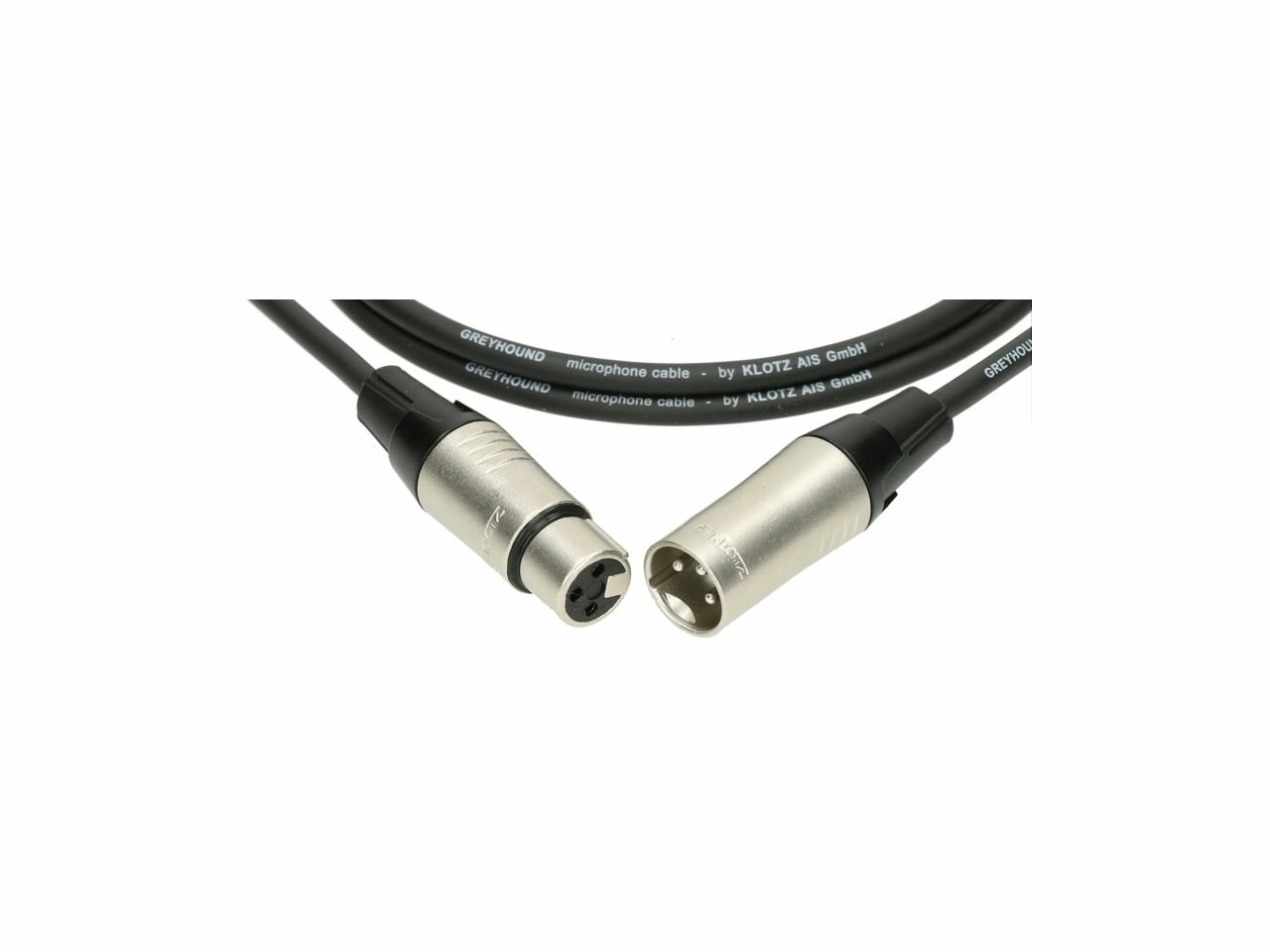 Кабель аудио 1xXLR - 1xXLR KLOTZ GRG1FM05 GREYHOUND 5.0m