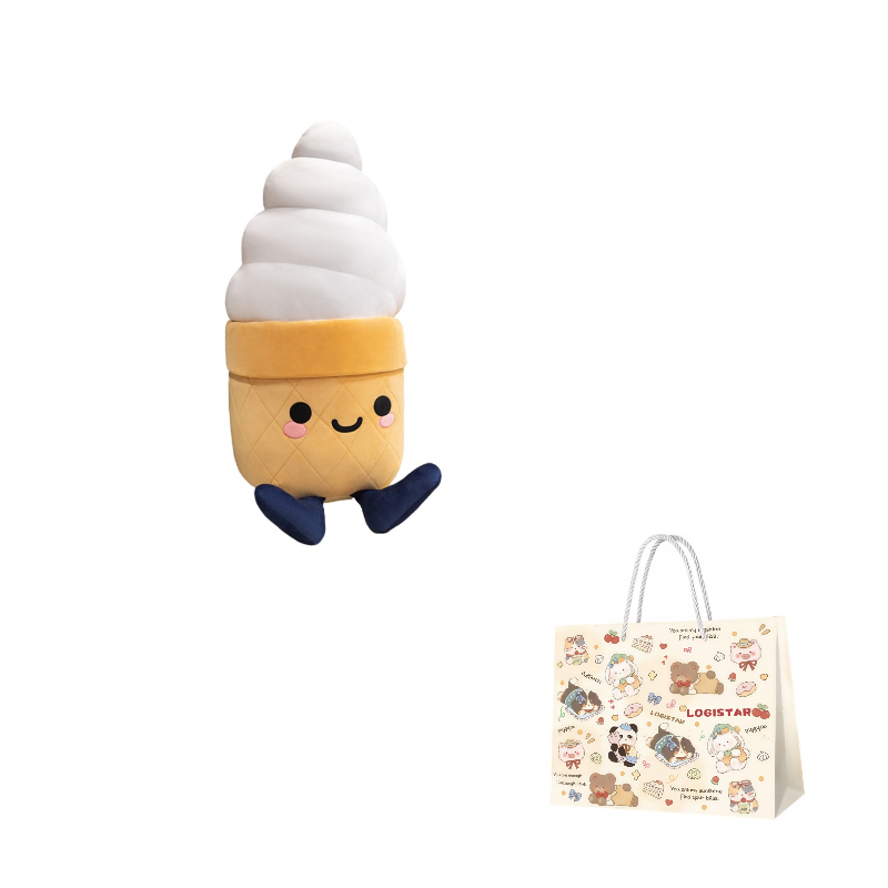 Подарочная сумка унисекс LOGISTAR Ice Cream, 30 см