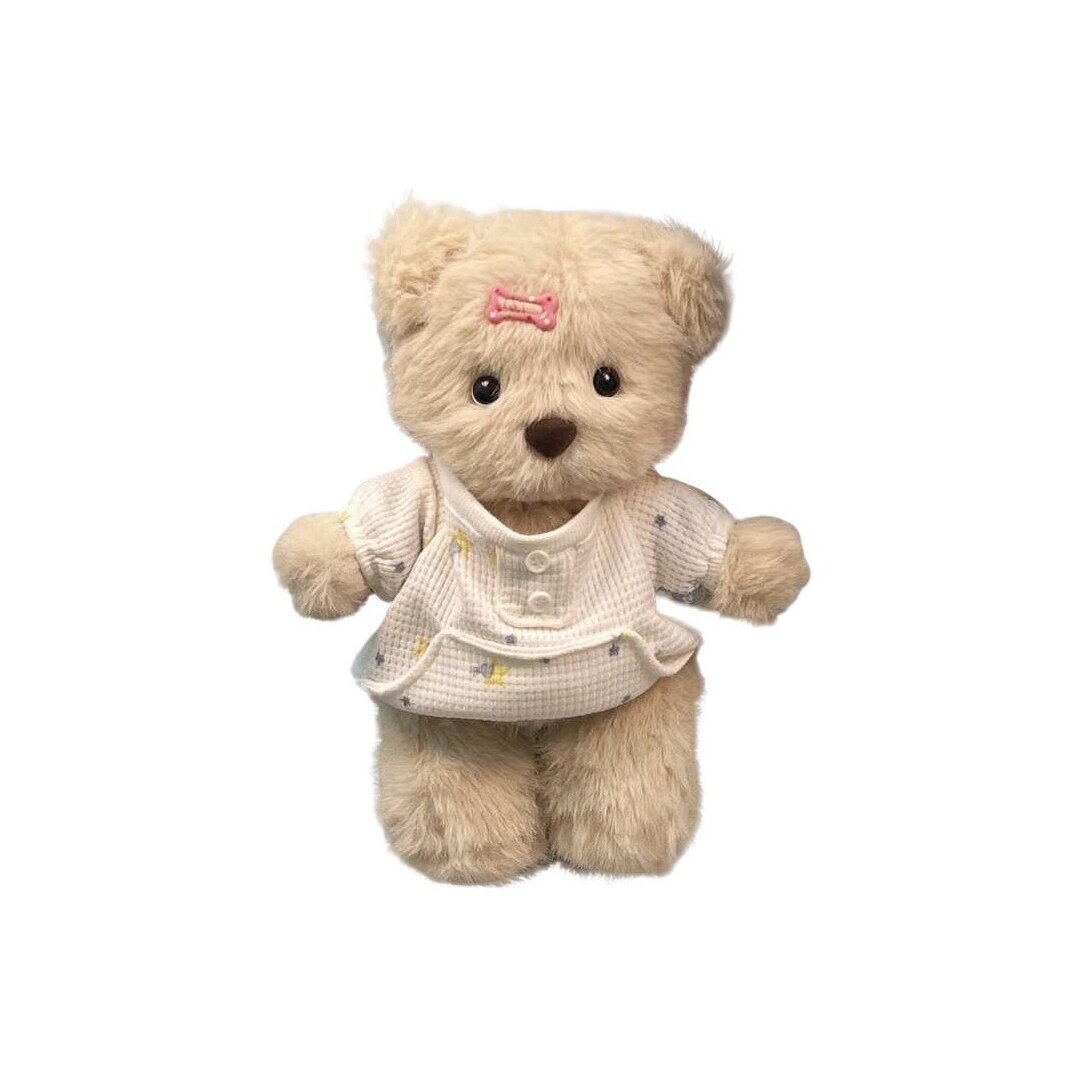 Плюшевая игрушка унисекс XIWANTONG Lina Bear, 28 см, Lina Bear Material Bag[Birth Card+Clothing+Recorder]