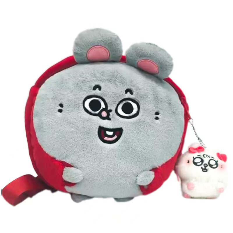 Плюшевый рюкзак унисекс Friendship Meiji And Rat, Rat Backpack-Carry Backpack
