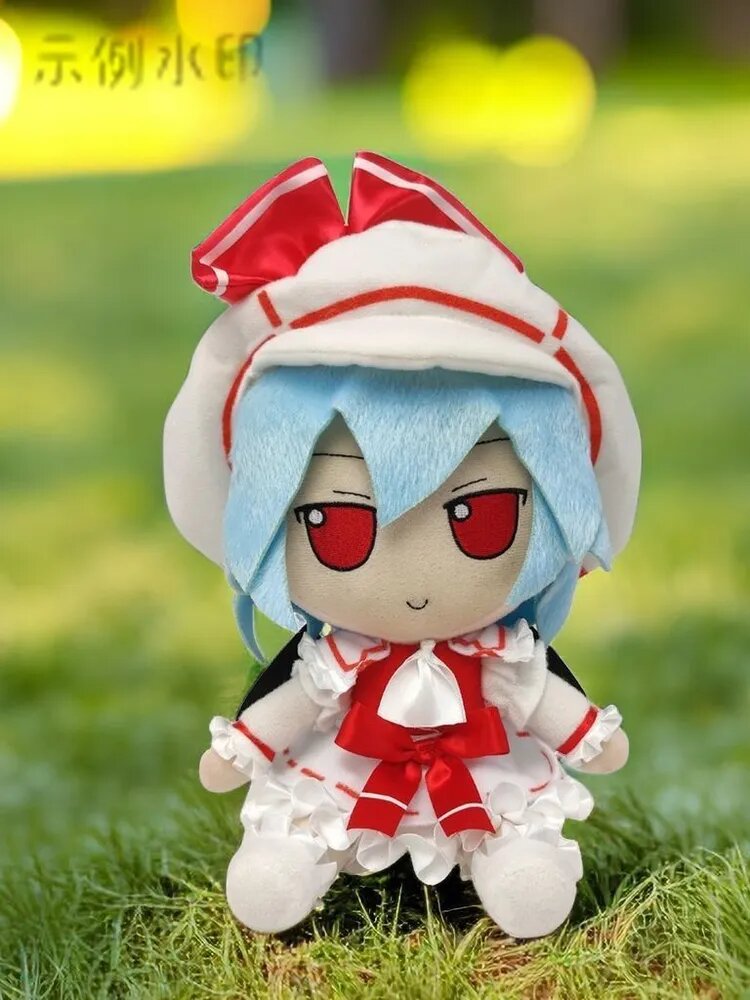 Аниме Мягкие Игрушки TouHou Project Fumo Remilia Scarlet / Ремилия Скарлет Игрушка Антистресс 20 CM