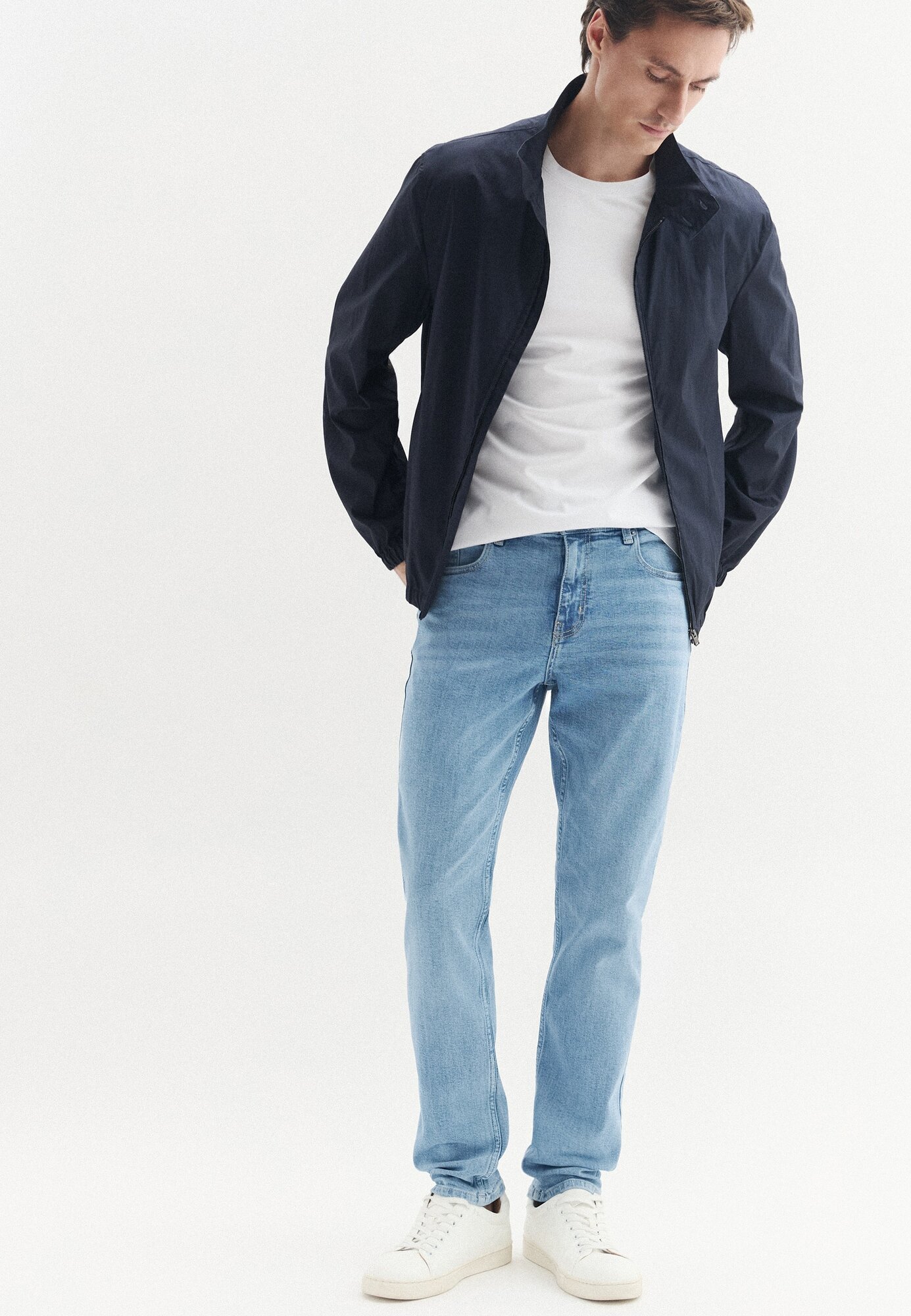 Джинсы KARL LAGERFELD JEANS, размер 32/32, синий — фото 1