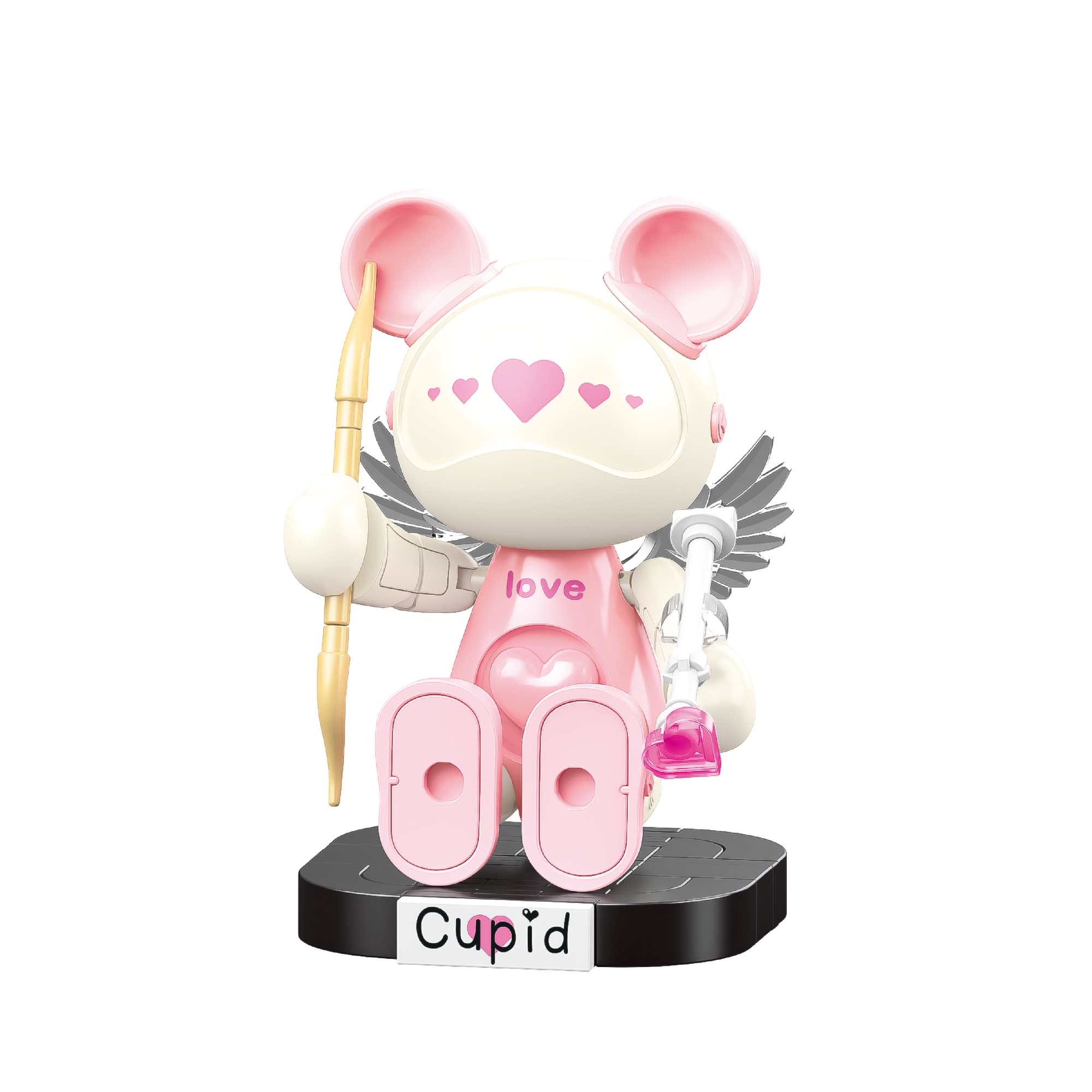 Фигурка-сюрприз унисекс JAKI Magic Xingji Bear Busker, 3 шт.