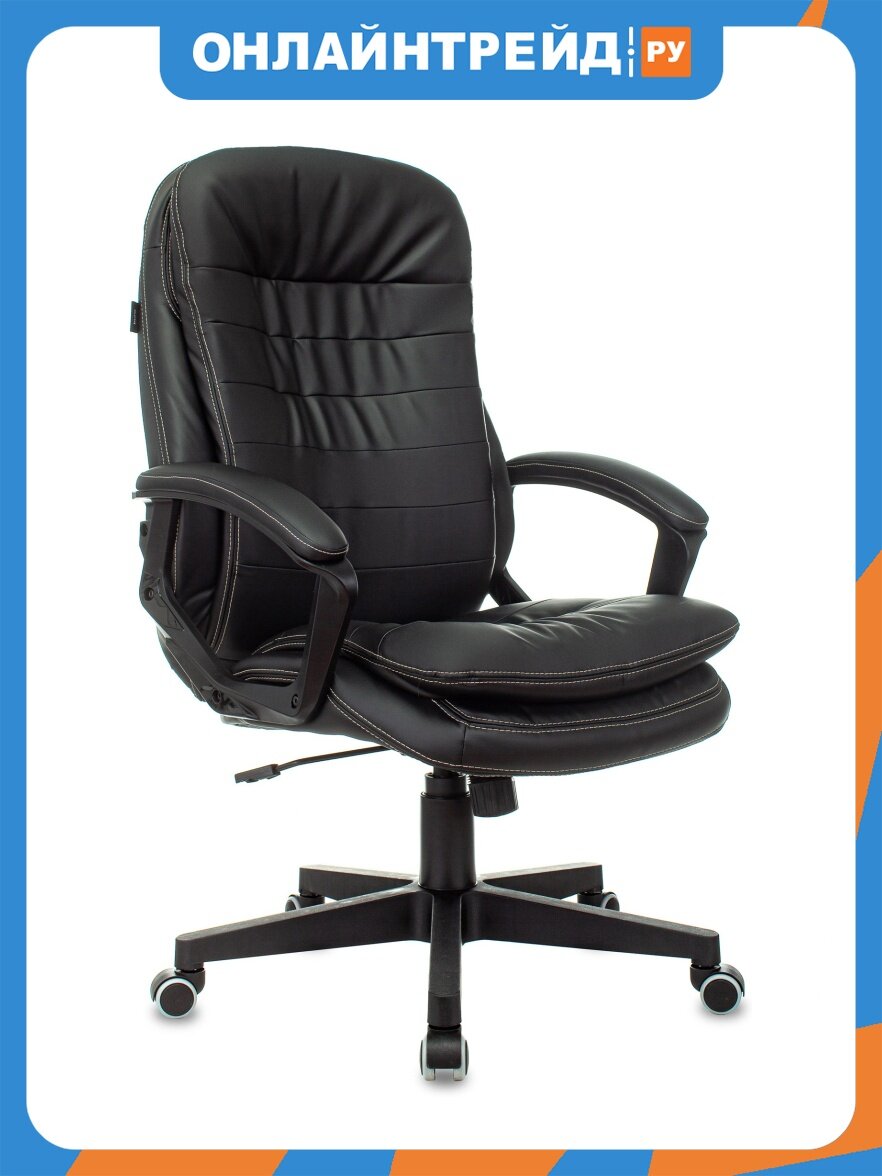 Кресло руководителя Бюрократ T-9950LT/BLACK сиденье черный, T-9950LT/BLACK