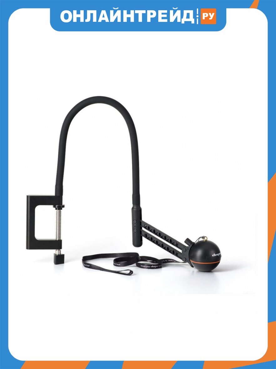 Лодочное крепление на транец Deeper для эхолота Flexible Arm Mount 2.0