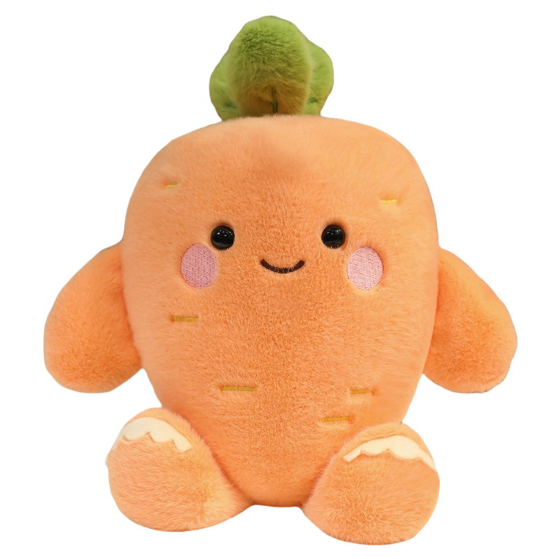 Плюшевая игрушка унисекс WANJUXIANSHENG Мультяшные успокаивающие куклы-морковки Carrot, 35CM EU