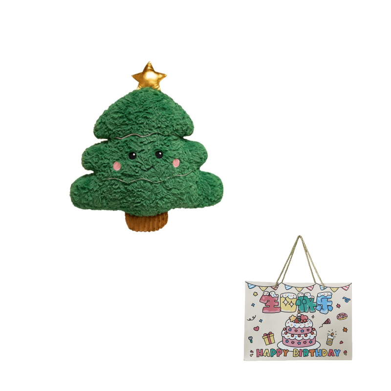Плюшевая игрушка унисекс Mise Рождественская елка Снеговик, 35см/45см, Christmas Tree