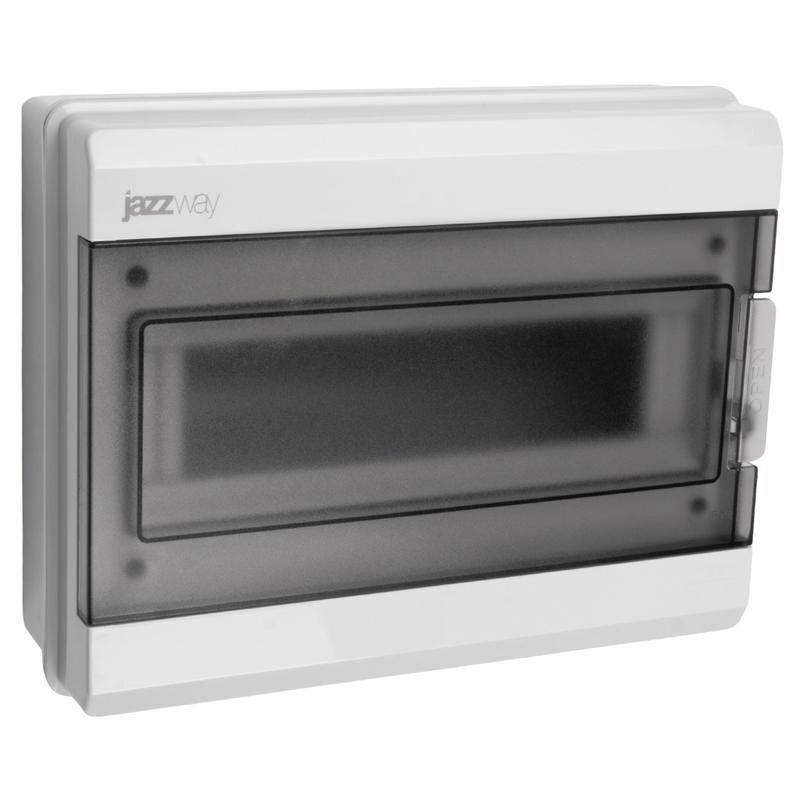 Бокс модульный накладной PDB/W 3012 GR (ЩРН-ПГ-12) IP65 пластик. Pro JazzWay 5072008