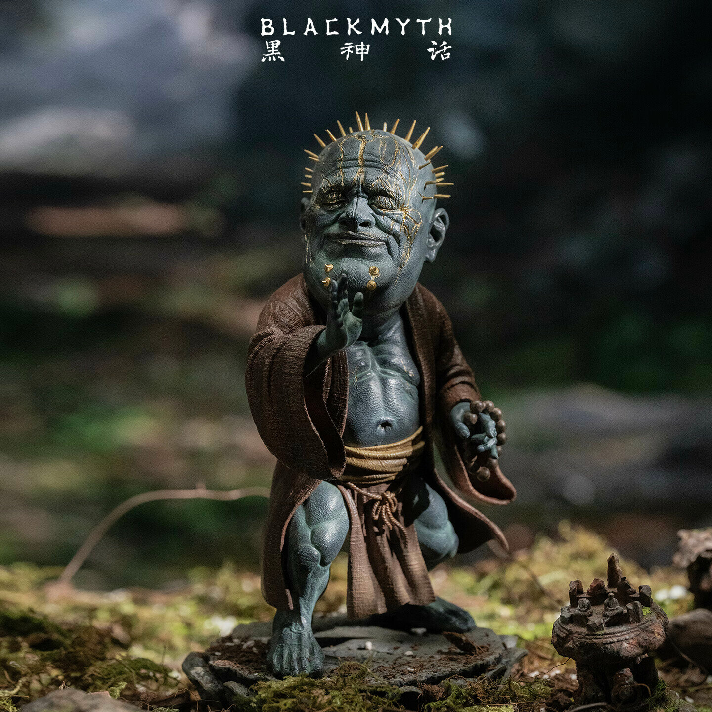 Коллекционная фигурка Сяо Вукуна 1/12, дух в стиле Black Myth