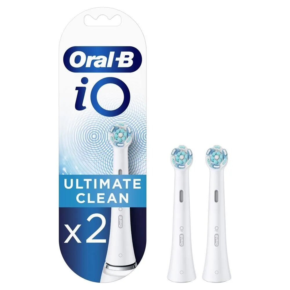 Насадка Oral-B iO Ultimate Clean для эффективной чистки (2 шт) белая