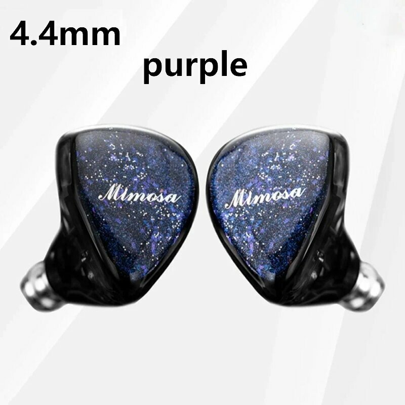 QoA Mimosa новые наушники HiFi In-Ear 1 Planar + 1 Dynamic IEMs для наушников HiFi Music 0,78 2pin кабель 4.4 мм
