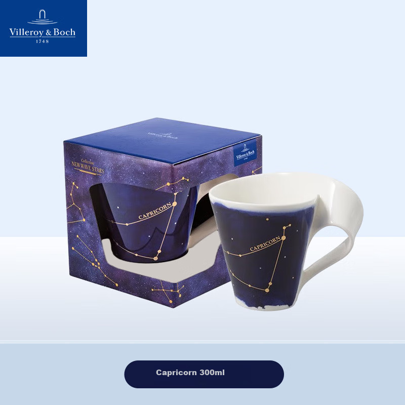 Керамическая чашка Villeroy & Boch Zodiac 300 мл для пар Цвет：Тема Козерога, 300 мл