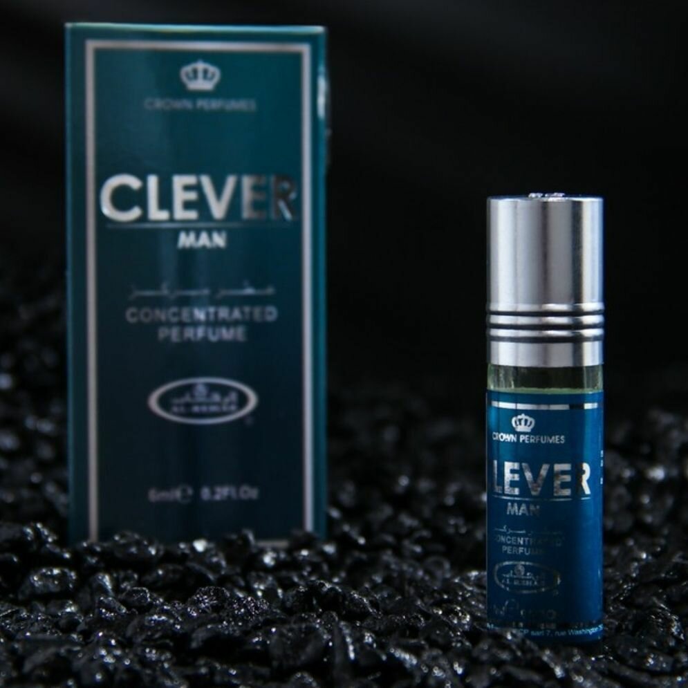 Арабские масляные духи Clever Клевер миниатюра ОАЭ 6 мл