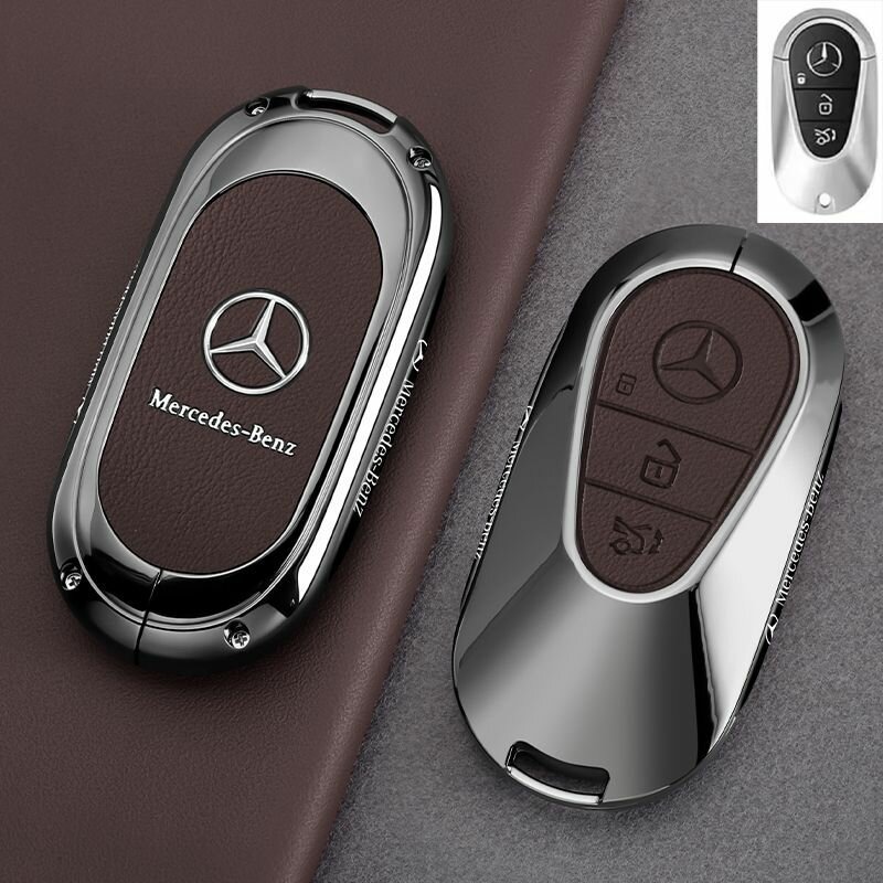 Футляр для ключей Mercedes-Benz, тип C, коричневый [одинарный корпус] коричневый