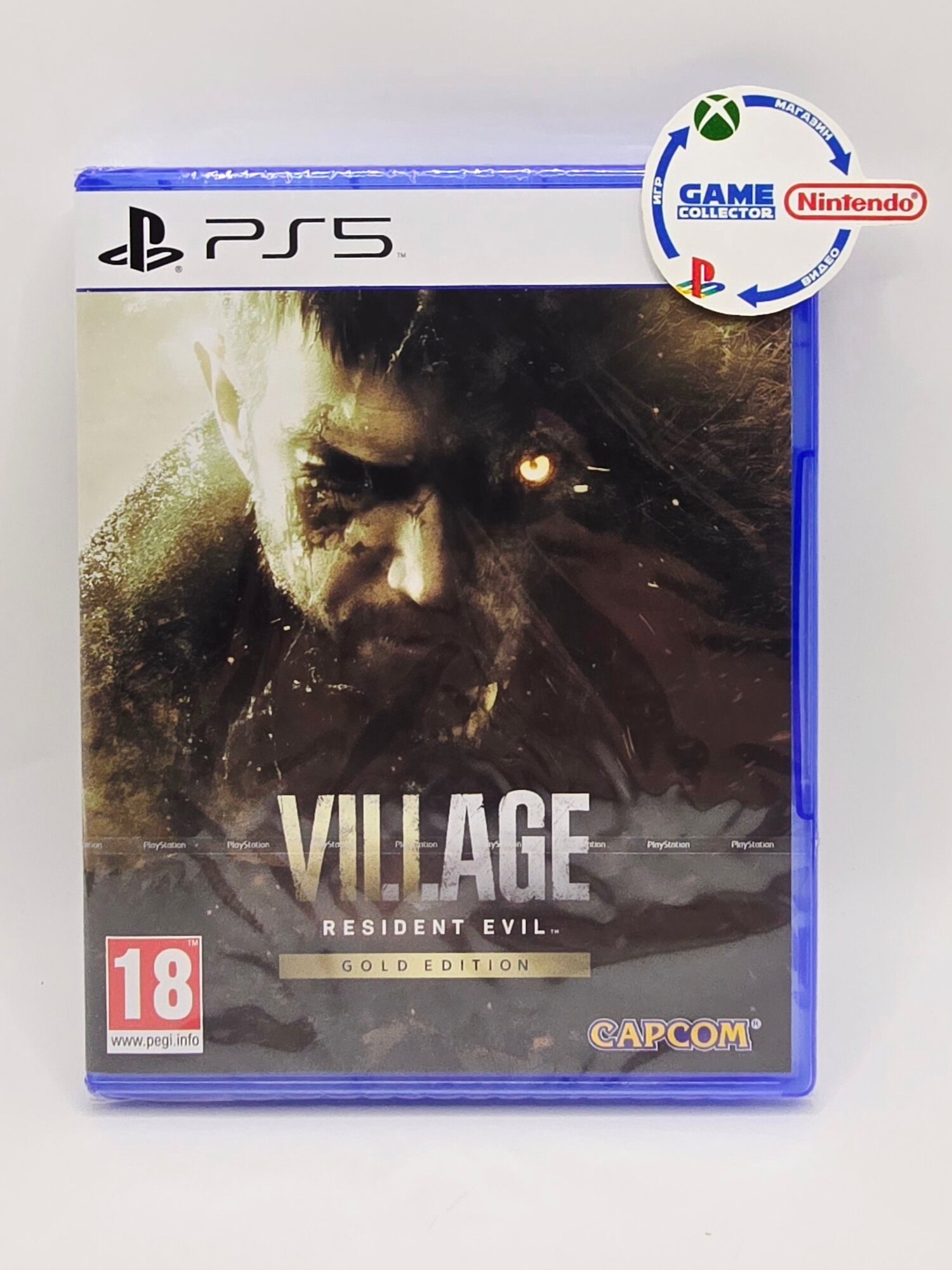 Игра Resident Evil Village Gold Edition для Sony PlayStation 5 на диске на русском языке.