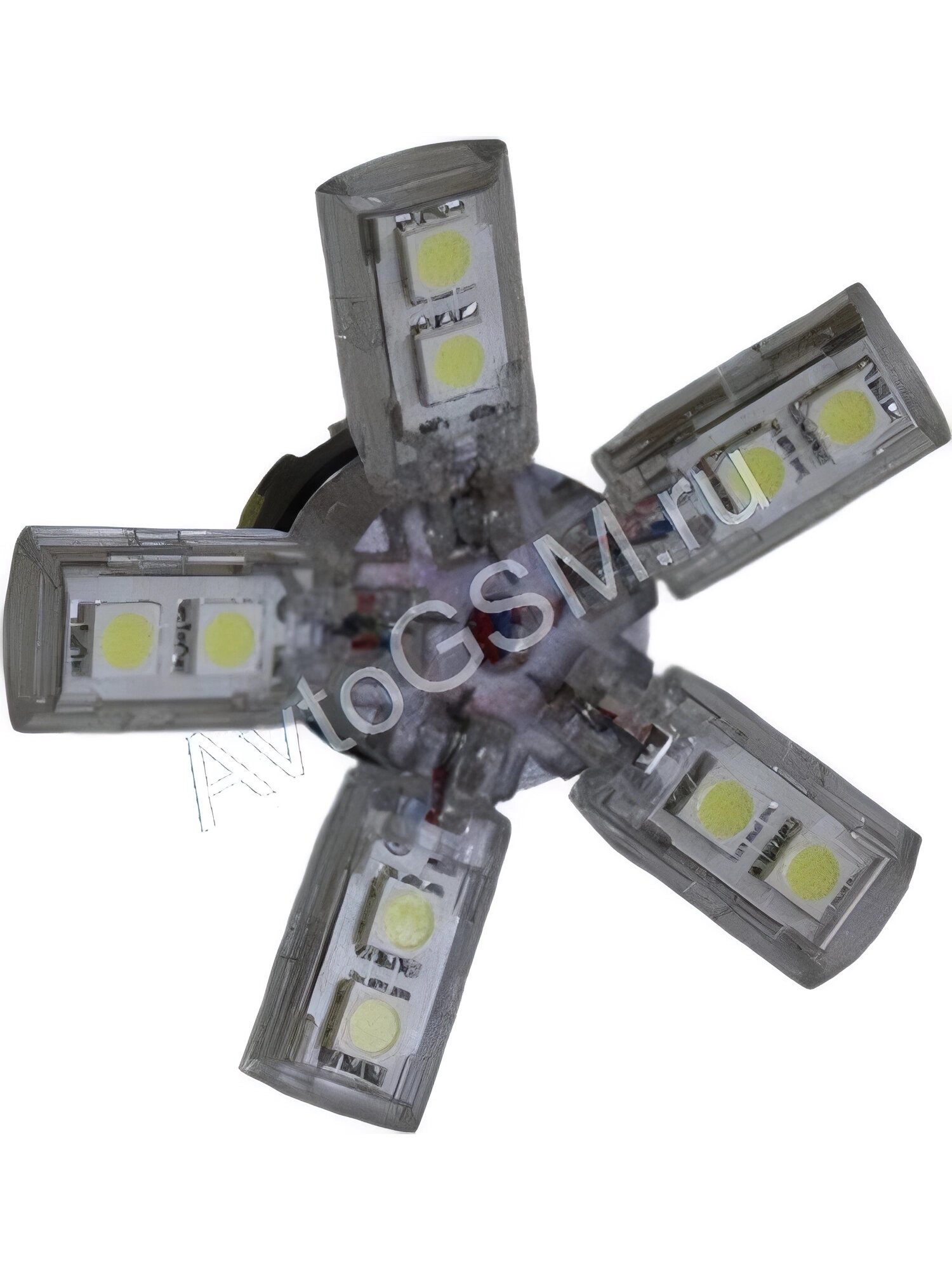 Светодиодная лампа SHO-ME 5615-S/white - цоколь P21W, для поворотников