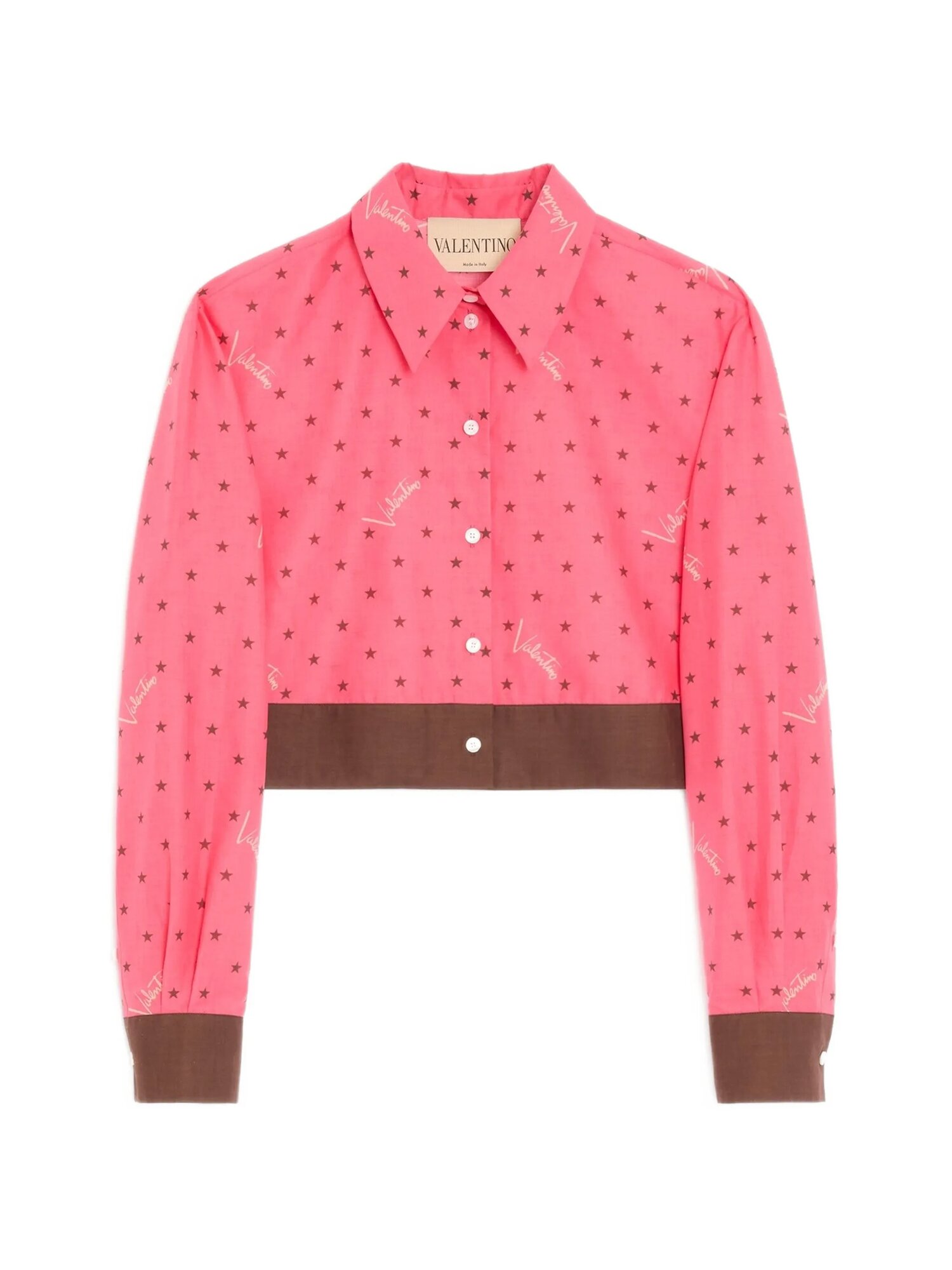 Рубашка Valentino Muslin Starry Signature