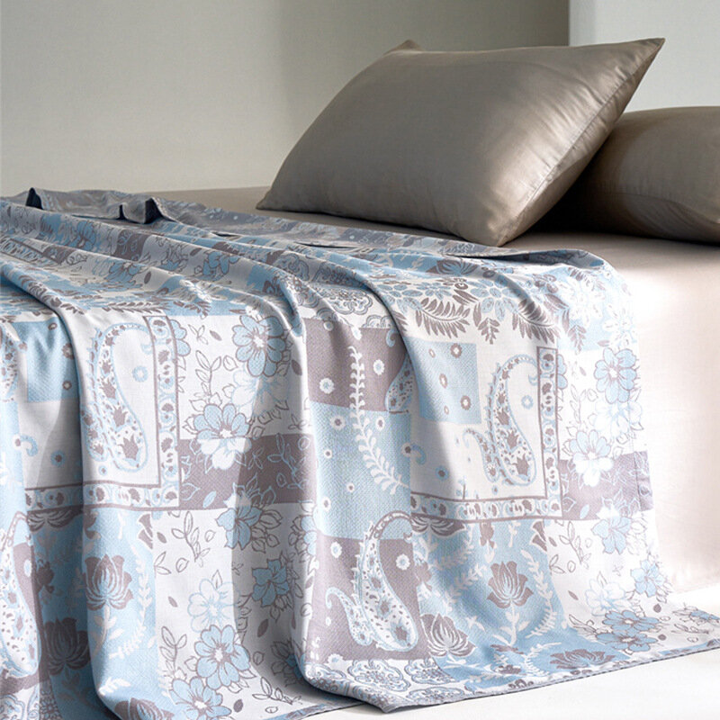 BF Feather Flower Цветочное Охлаждающее Антибактериальное Одеяло Tencel Lyocell 150x200 см Одноразмерное