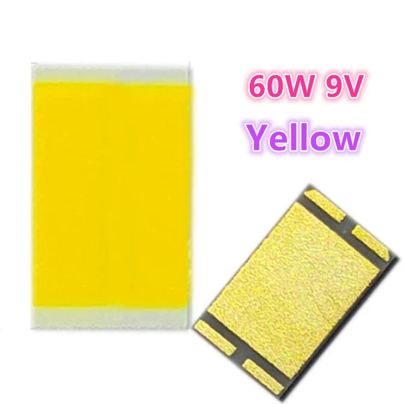 Светодиоды SMD 4575 Yellow 60W 9V 10PCS