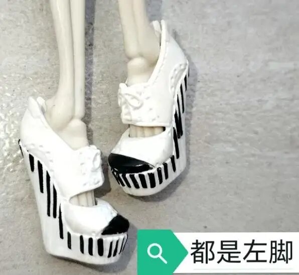 Ботинки для кукол Monster High 1/6, только левая нога