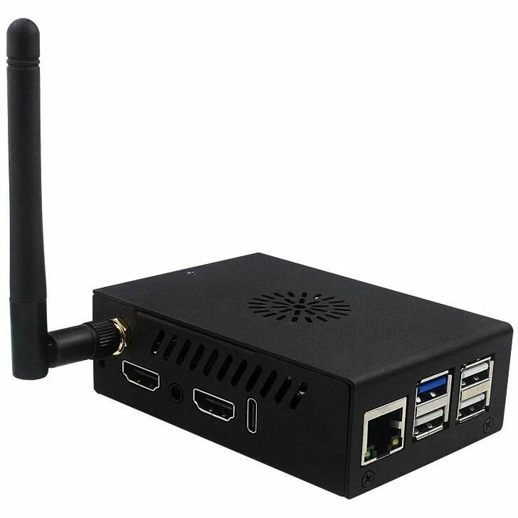 Корпус компьютерный ACD Orange Pi 5 pro metal case Mini Tower чёрный