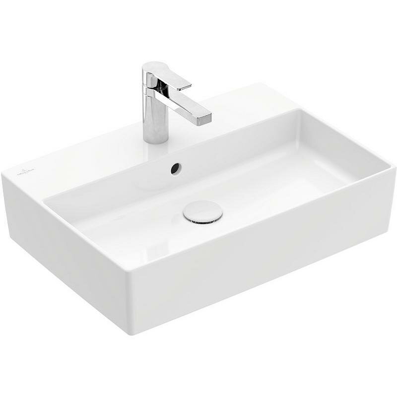 Раковина накладная Villeroy Boch Memento 2.0 60 4A076001 Альпийский белый, керамика