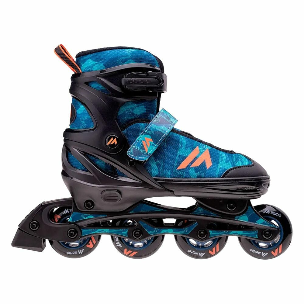 DECATHLON ролики Decathlon Galactic, черный синий оранжевый, размер 38/41, грузоподъемность 60 кг