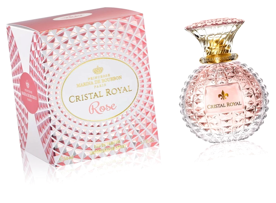 Женская туалетная вода Marina De Bourbon Cristal Royal Rose 50 мл - Кристалл Роял Роза Принцесса