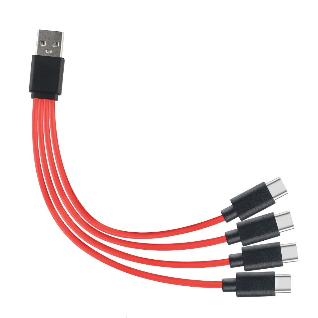 Кабель-разветвитель 4-в-1 Type C USB