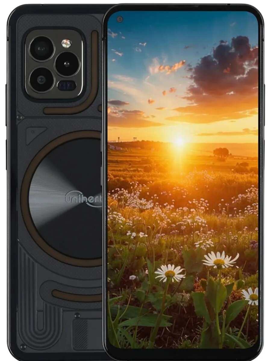 Смартфон Unihertz Luna 12 ГБ / 256 ГБ Черный Ростест (EAC), 108+20+2 Мп, 6.81", NFC — фото 1