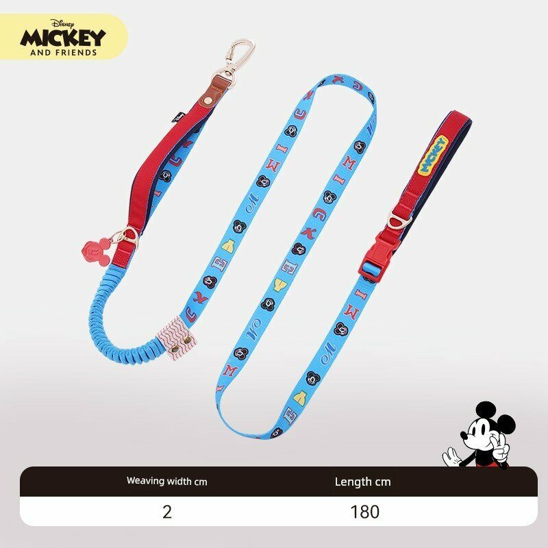 Disney Mickey Zizai Xing Универсальный многофункциональный поводок для собак - аксессуар для прогулок