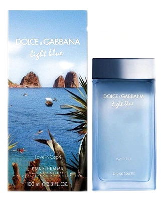 Eau de toilette Dolce & Gabbana Light Blue Love In Capri для женщин 100 мл