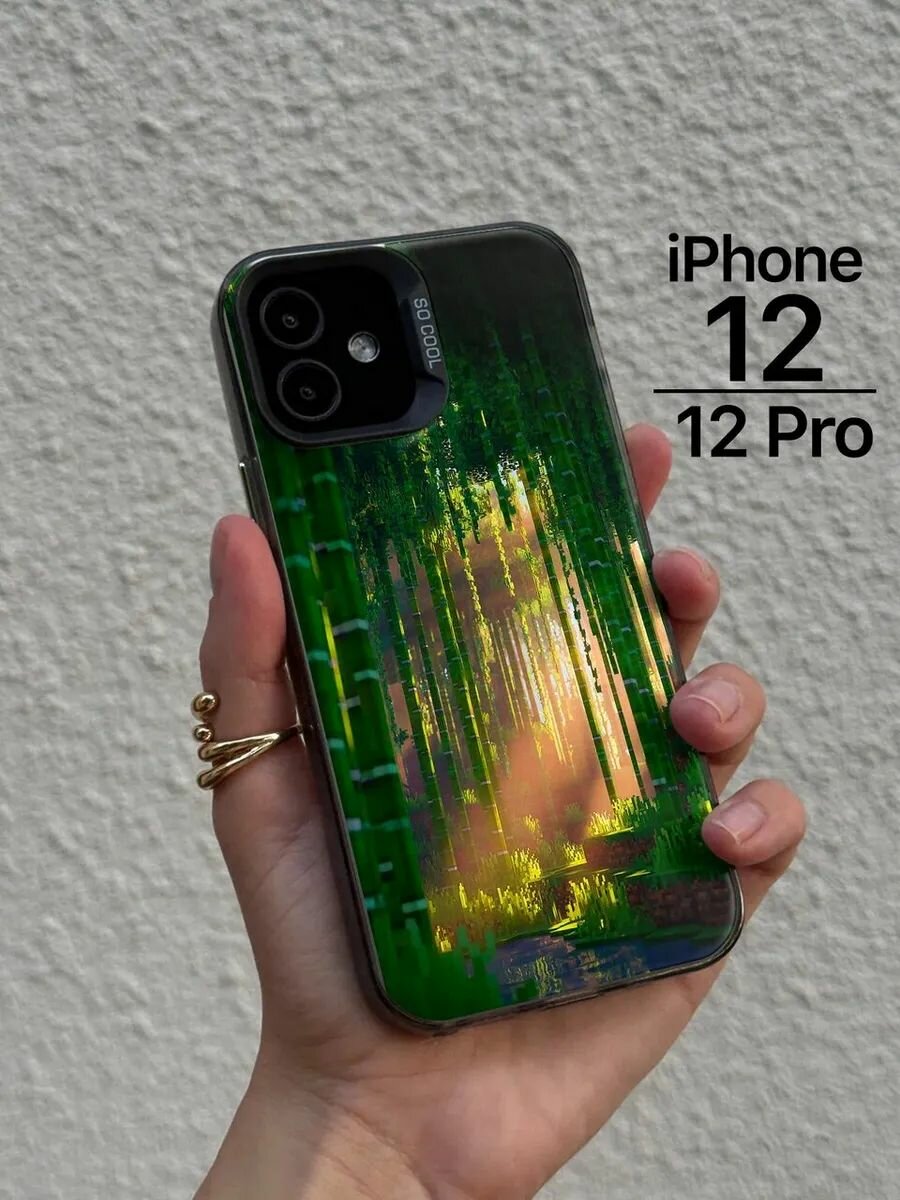 Чехол на iPhone 12 12 Pro minecraft