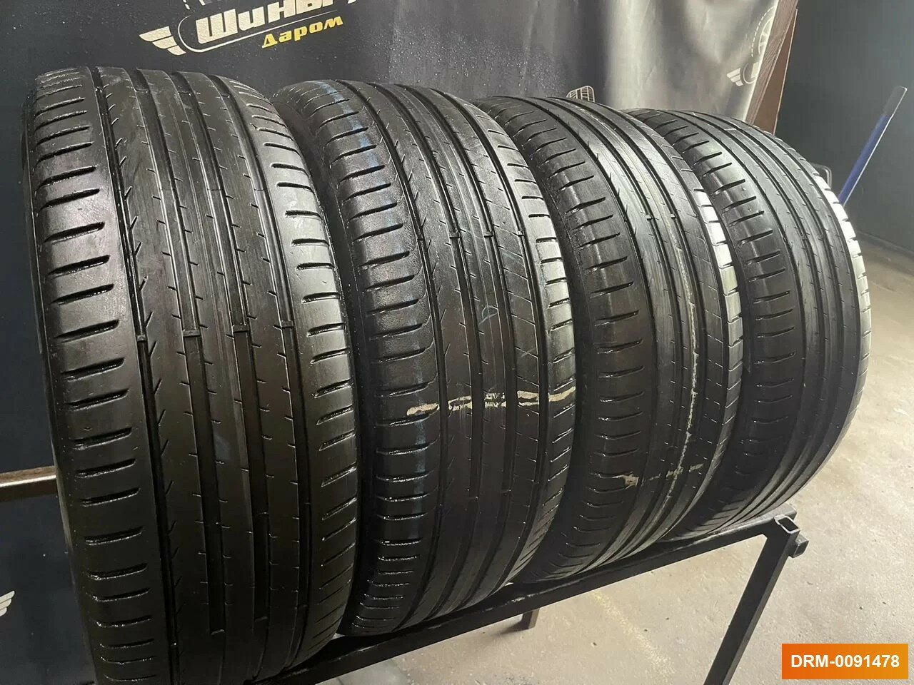 Комплект (4 шт) летних БУ шин Pirelli Cinturato P7 Blue 205/55 R16 30% износ 8188313420