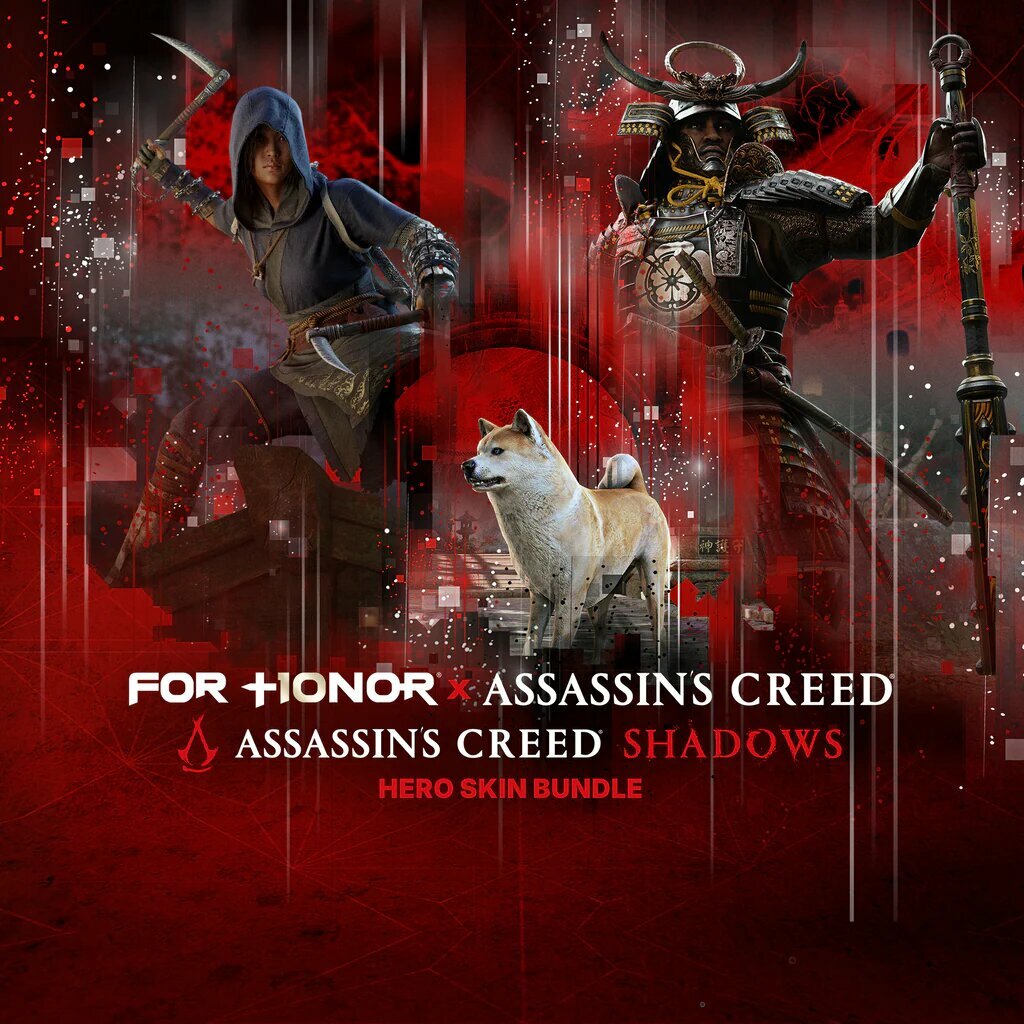 Дополнение Assassin's Creed Shadows Hero Skin Bundle – FOR HONOR, цифровое издание PlayStation 4, регион Индия / код пополнения баланса