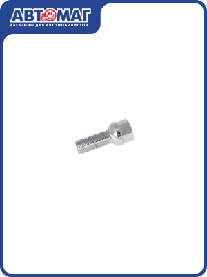 Болт колесный Bantaj 33mm M12x1,5mm (C19, сфера хром), ZIBB142