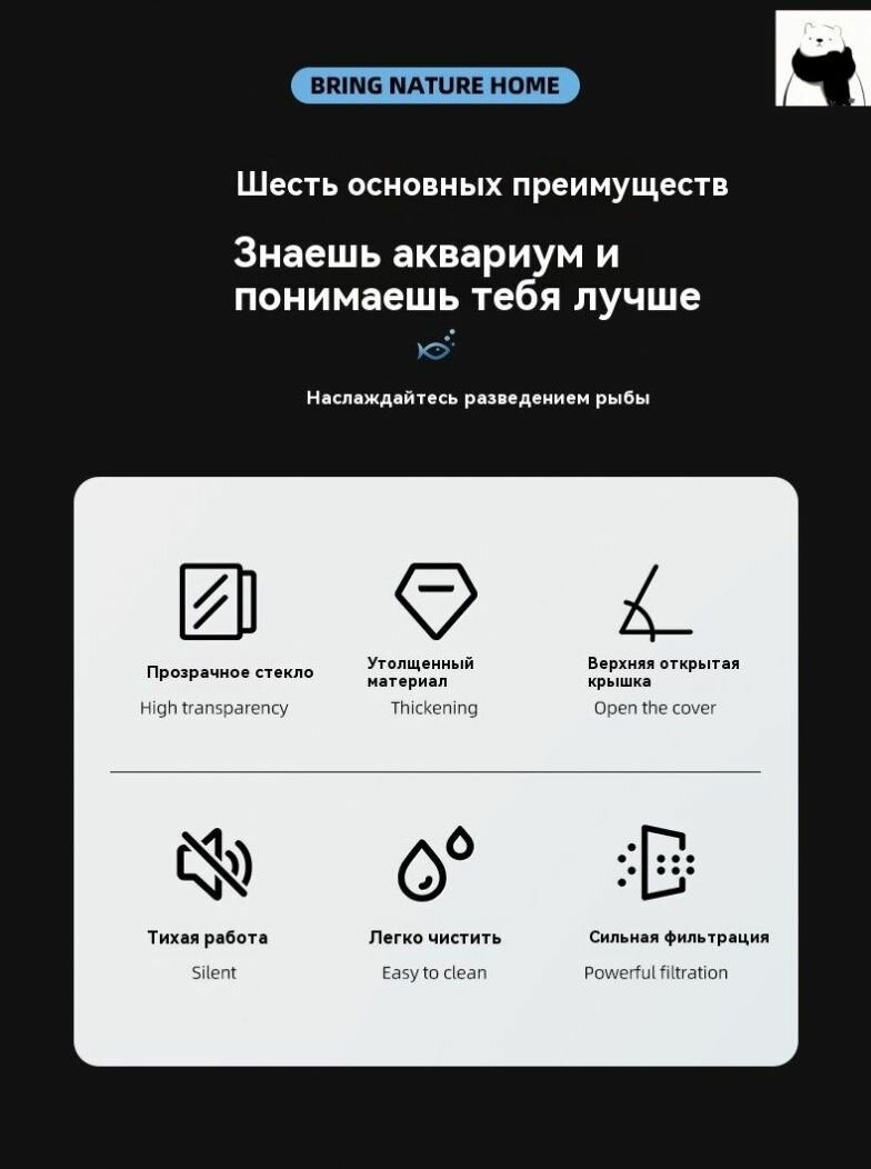 Аквариум 23 литров — фото 1