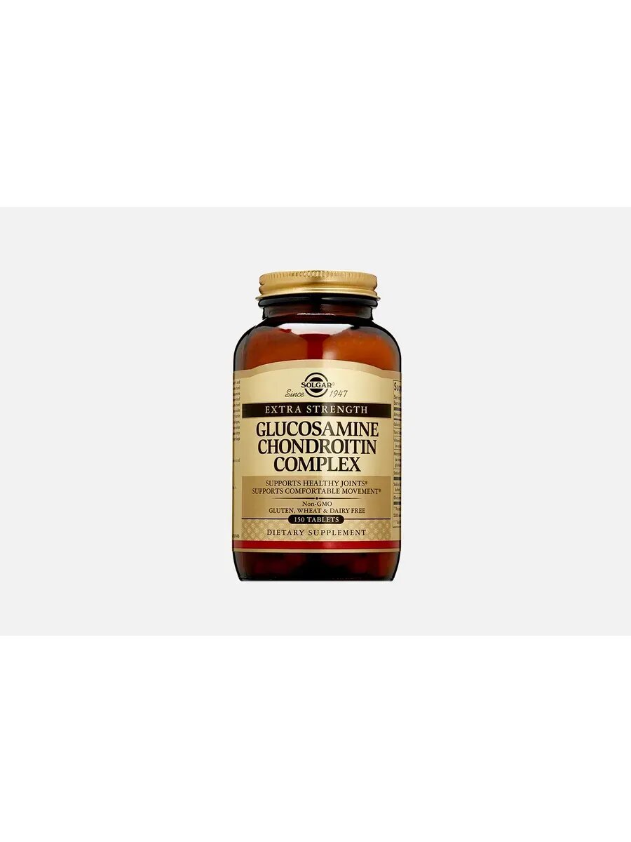 SOLGAR Glucosamine Chondroitin Extra Strength в табле
